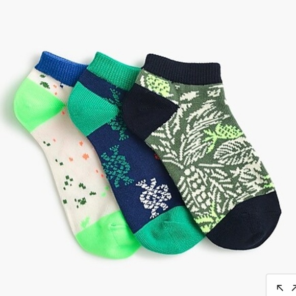 J. Crew | Other | New Jcrew Kids 3 Pair Ankle Socks | Poshmark